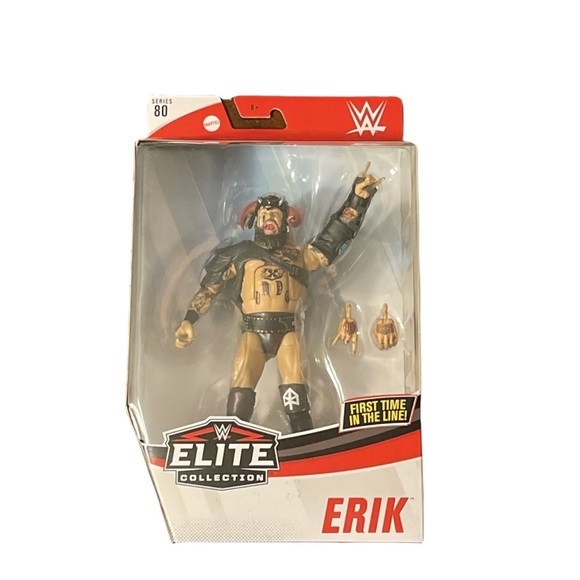 Toys | Wwe Erik Elite Series 8 Mattel Figure New Sealed Wrestling ...